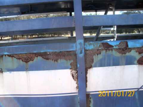 4 horse gooseneck trailer for sale.wmv
