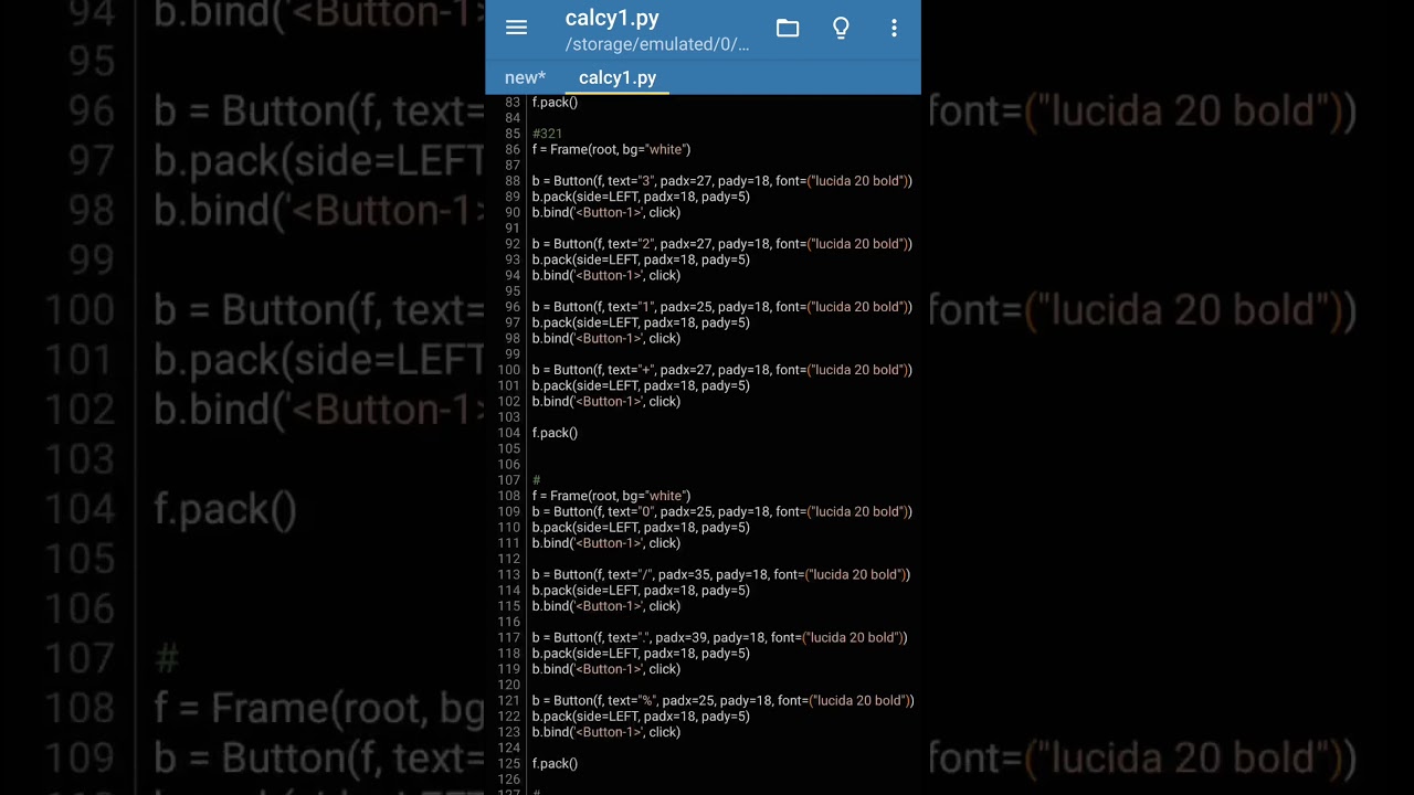 Python Basic Calculator GUI | Created BY HACODE