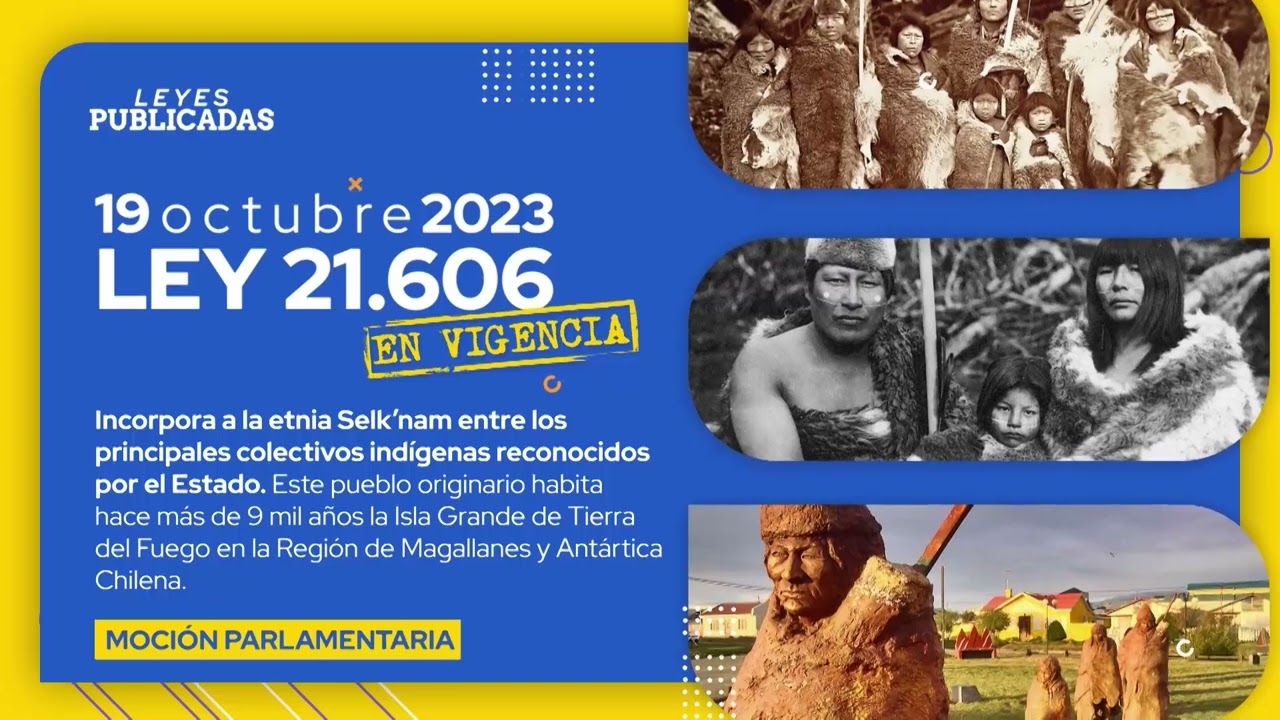 Ley Selk'nam | Leyes publicadas