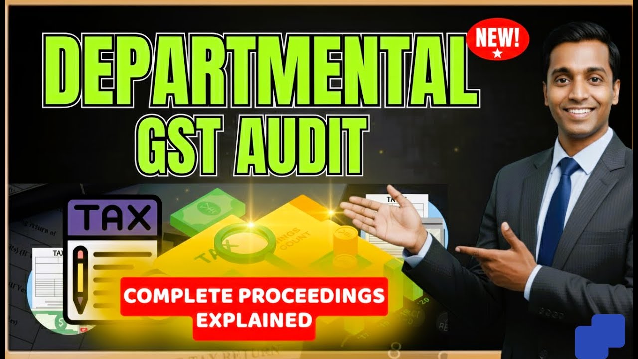 GST Departmental Audit Full Process 2025 | Step-by-Step Guide with Forms ADT-01 & ADT-02