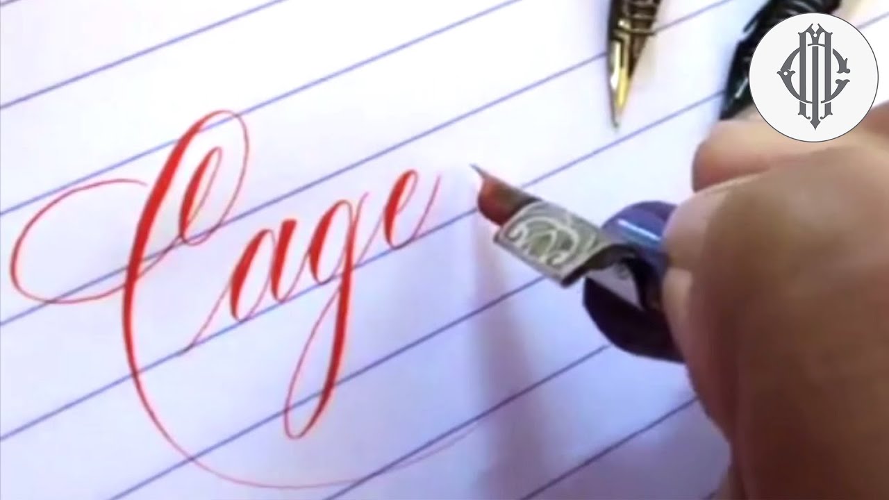 Copperplate & Florence Script Calligraphy compilation by Suzanne Cunningham