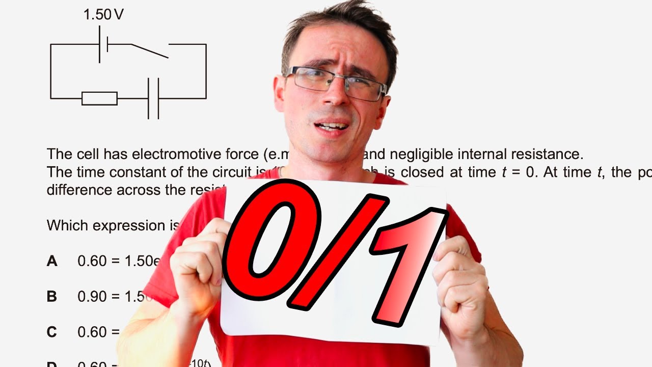 COMMON Capacitor Physics Mistake