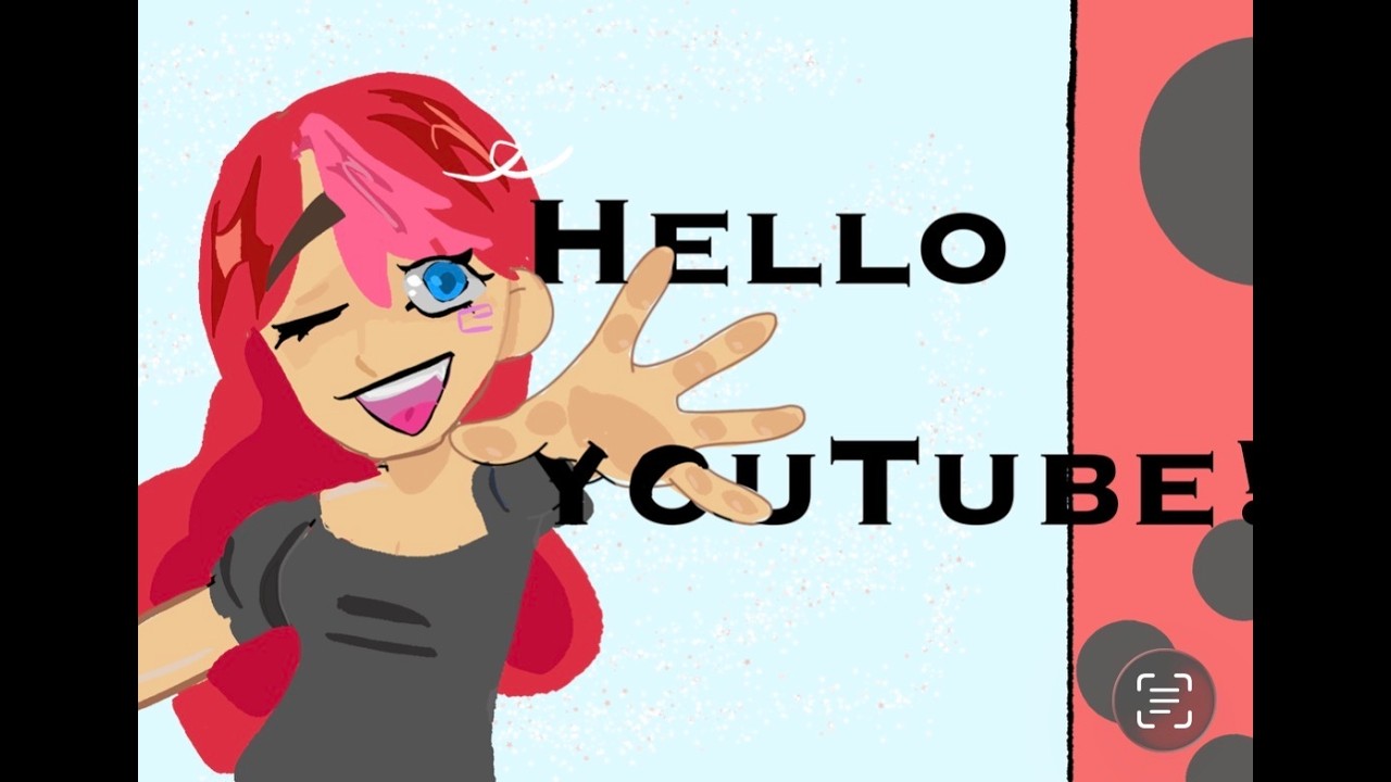 HELLO YOUTUBE!!!! (Introduction and Speedpaint!)