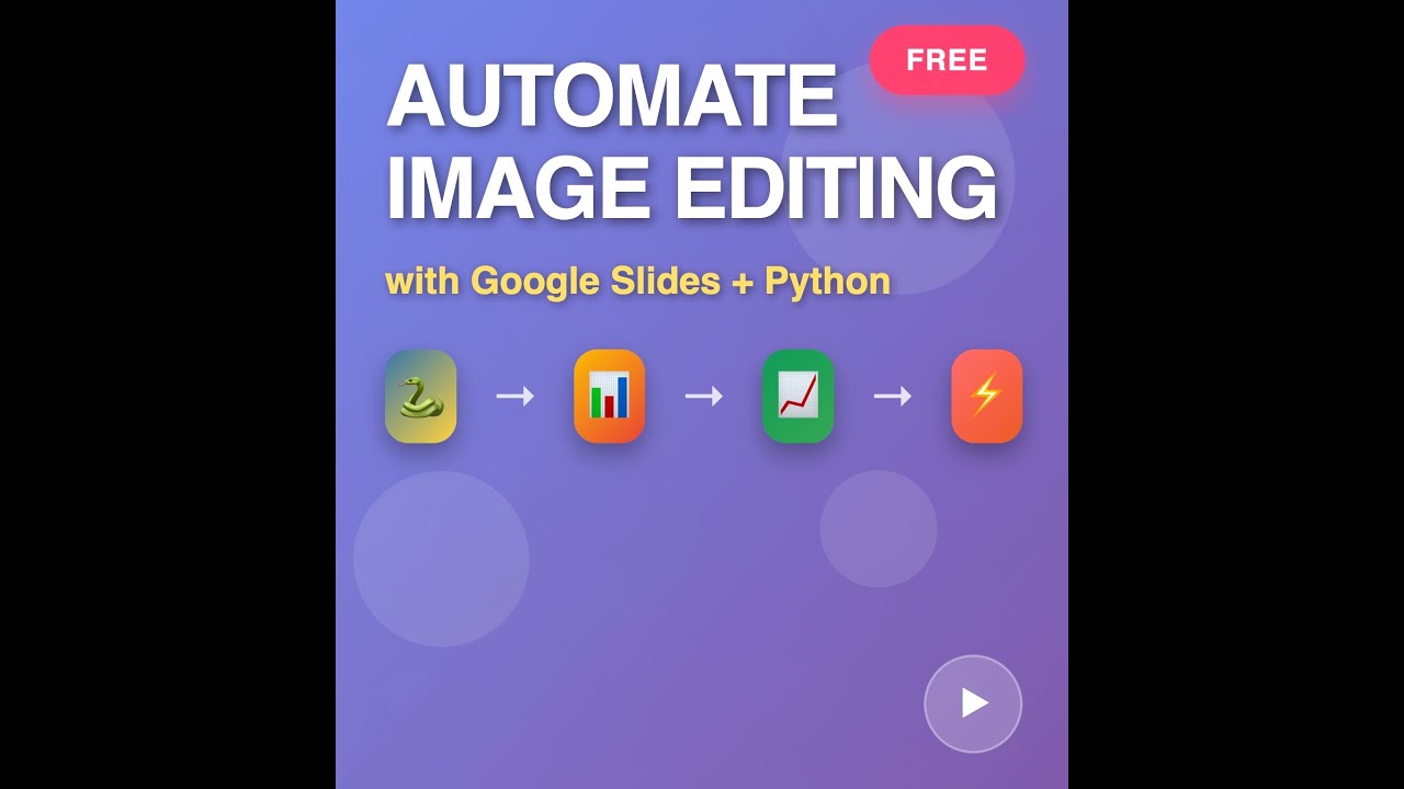 How to Use Image Editing with Google Slides Automation | I Built This Free