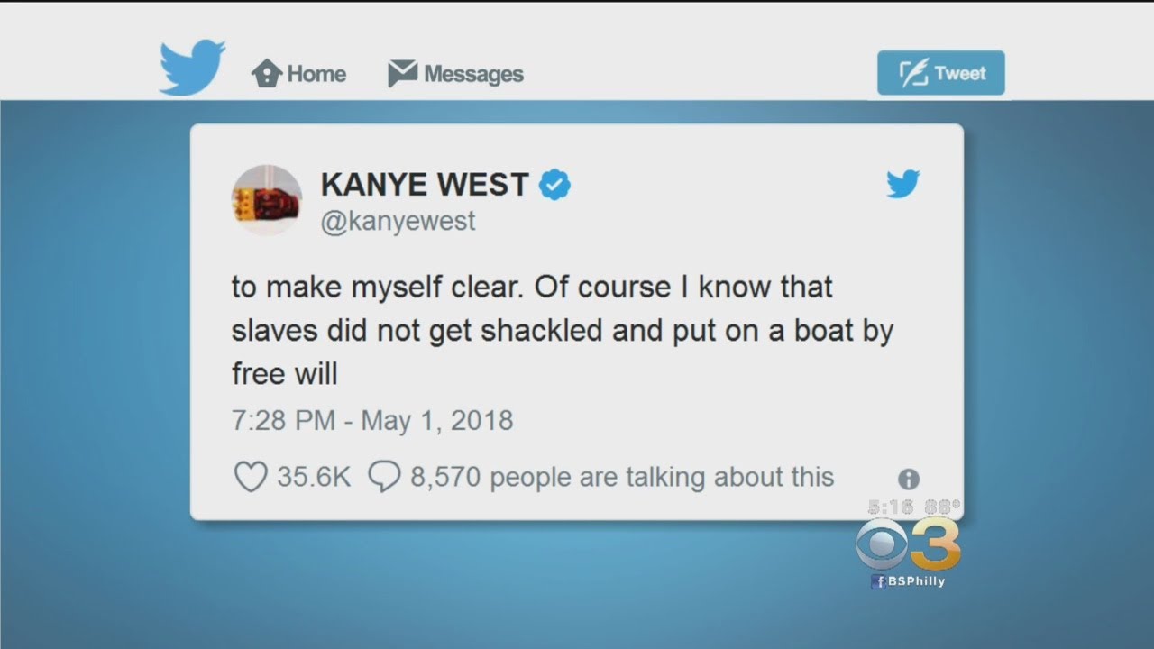 Kanye West Under Fire For Slavery Comments