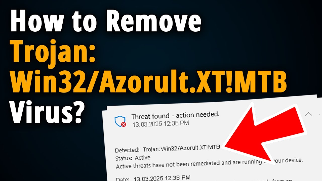 Trojan:Win32/Azorult.XT!MTB Threat!