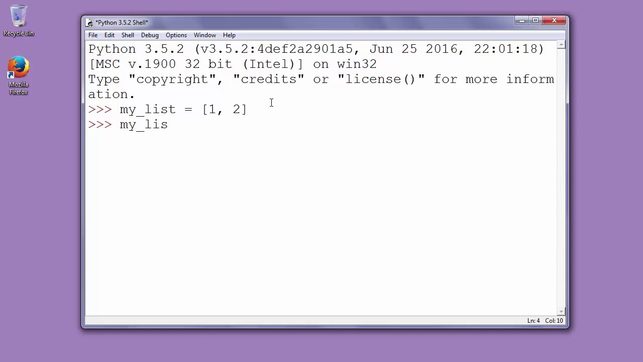 How to add element to an list in Python - example ( append() function)
