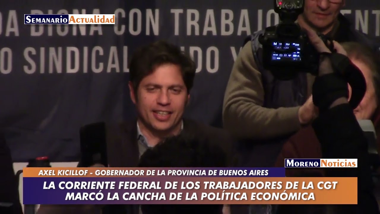La Corriente Federal de los Trabajadores de la CGT marcó la cancha de la política económica ...