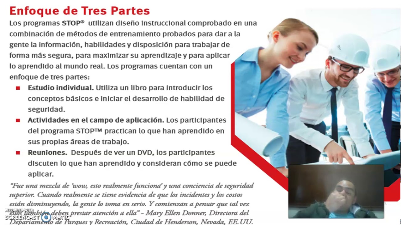 PROGRAMA STOP - PARTE 1 - SEGURIDAD E HIGIENE INDUSTRIAL  30/03/20