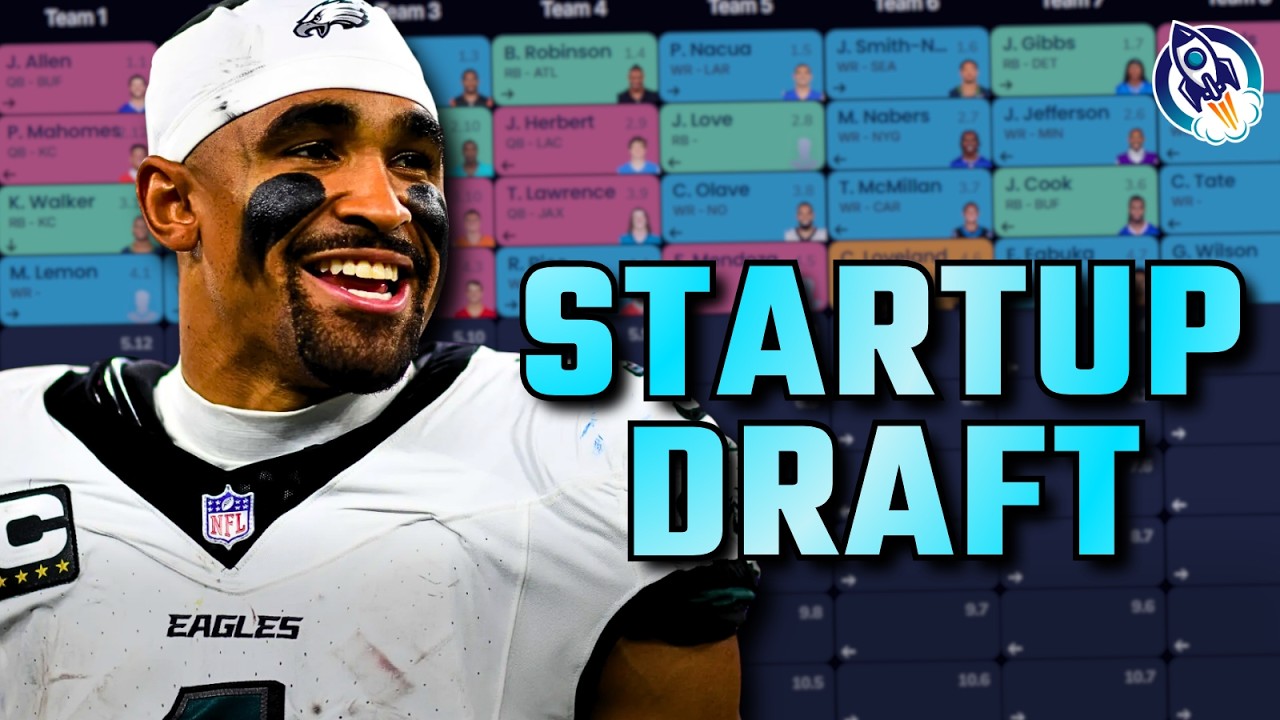 LIVE Dynasty Startup Mock Draft (2026 Rookies Included!)