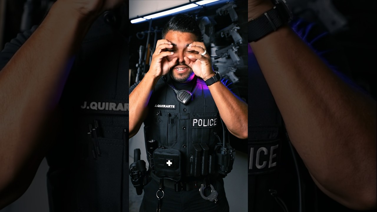 Police Officer Gets Pepper Sprayed