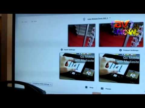 ISE 2012: Comm-Tec Introduces mediasite for Rich Media Recording