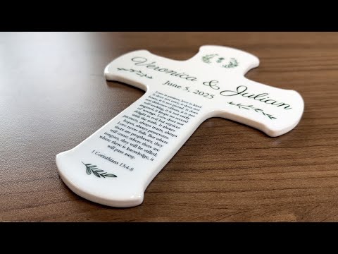 Personalized Marriage Wall Cross