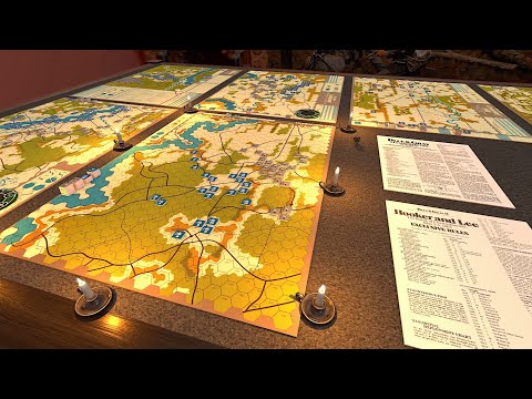 The Battle of Chancellorsville from S.P.I.'s "Blue & Grey"