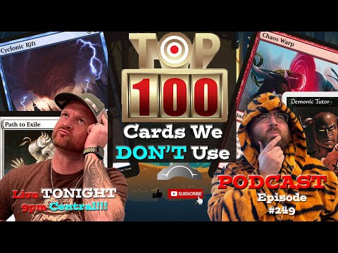 🚨LIVE🚨EDHREC Top 100 Commander Cards We Actually Use! - #249