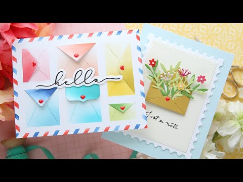 New! Postage Collage Envelopes