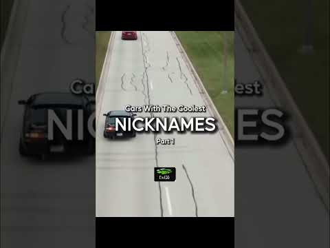Cars with the coolest nicknames