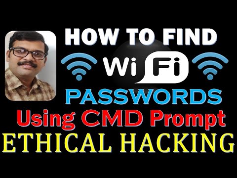 How to Find Wi-Fi Passwords using CMD prompt in Windows OS || Show Wi-Fi Password || Ethical Hacking