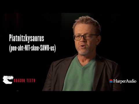 Dragon Teeth by Michael Crichton Narrator Scott Brick Dinosaur Pronunciation Video