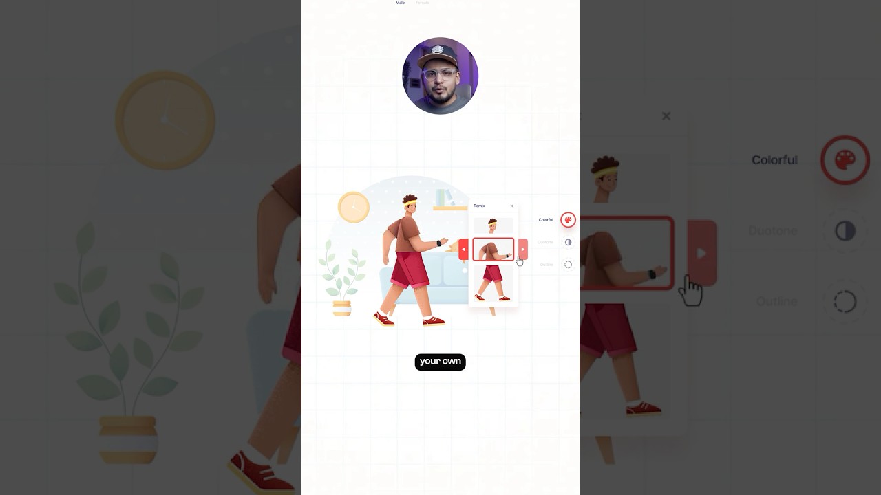 FREE Illustrations Website for Graphic Designers #shorts #website