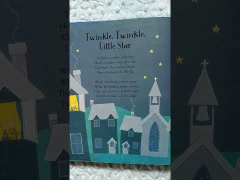 Twinkle, Twinkle Little Star Nursery Rhyme Learn Rhyming Words #shorts