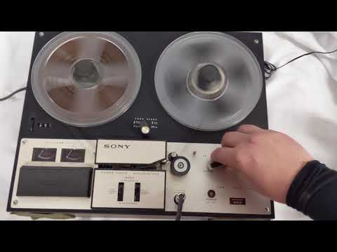Sony TC-350 Reel to Reel Recorder / Player 1960's Woodgrain | Reverb