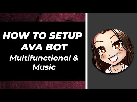 How to setup Ava bot discord very easily on your smartphone Android/iOS | Multifunctional & Music