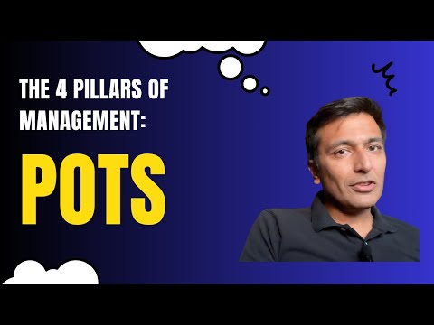 POTS - the 4 pillars of management