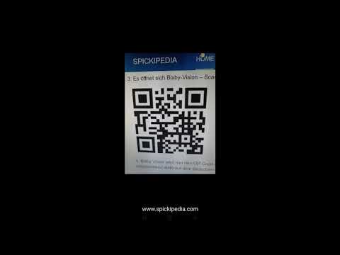 Samsung Galaxy S10 QR Code Scanner verwenden