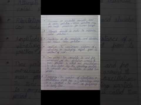 Class 8 science chapter 13 Sound Notes