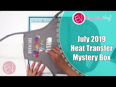 Expressions Vinyl July Heat Transfer Vinyl Mystery Box