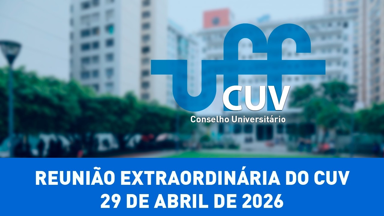 Reunião Extraordinária do CUV - 29 de abril de 2026