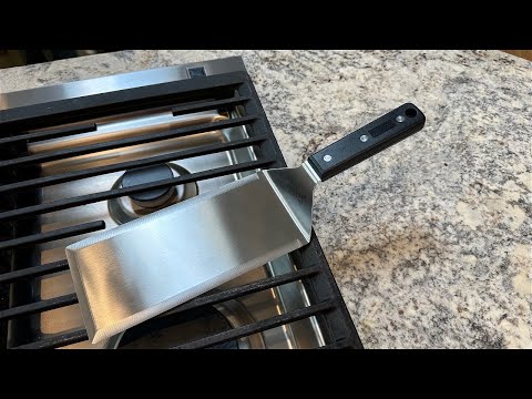 Turner 4 x 8 inch Stainless Steel Metal Griddle Spatula