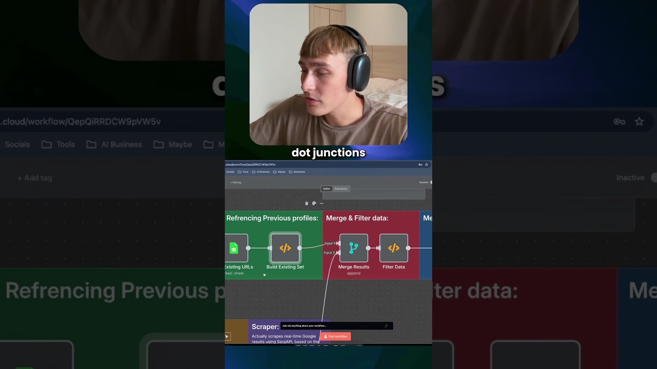 Linkedin scraper #ai #artificialintelligence #aiautomation