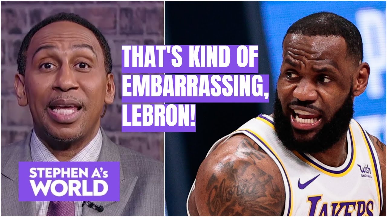 Stephen A. investigates claims of LeBron James' flopping | Stephen A's World