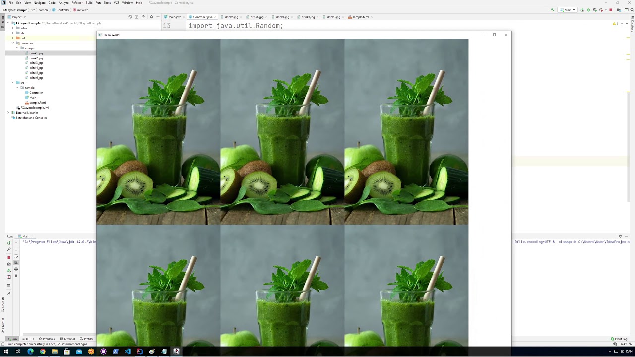 10/10 Using the JavaFX FlowPane