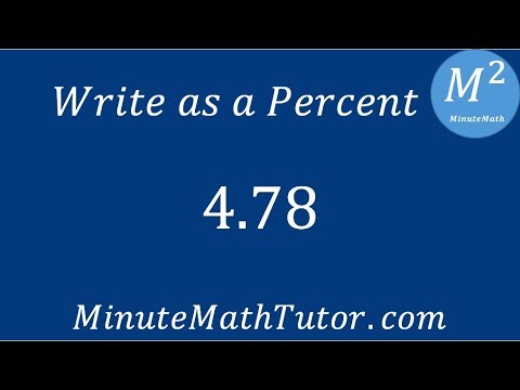 Write as a Percent 4.78