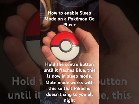 How to Activate Sleep Tracking on Pokémon Go Plus +