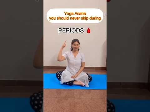 Amazing Yoga Asana For Painful Periods /Period Cramps /Bloating#periods #periodpain #painfulperiods
