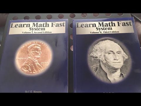 Complete Learn Math Fast Curriculum System (Volume 1-7) Peek Inside Review