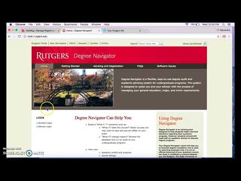 How to make your Rutgers schedule
