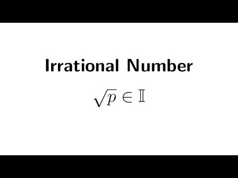 How to Prove: Square-root of p Is Irrational