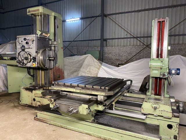 Horizontal Boring Machine - TOS WH 80 Horizontal Boring Machine ...
