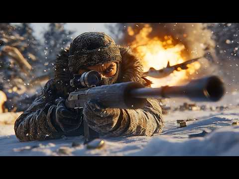 Epic War Film: Chinese commandos raid enemy base, sniper kills general from afar