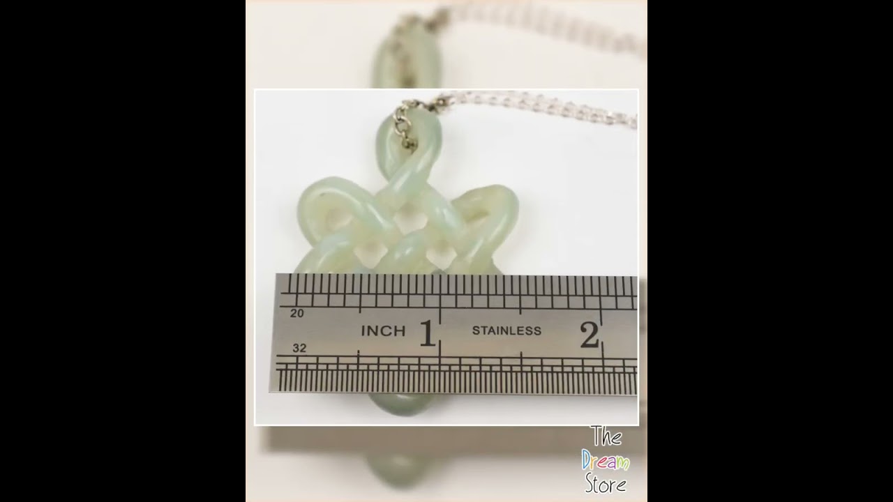 Sterling Silver 925 Celtic Love Knot Serpentine Pendant 18-20