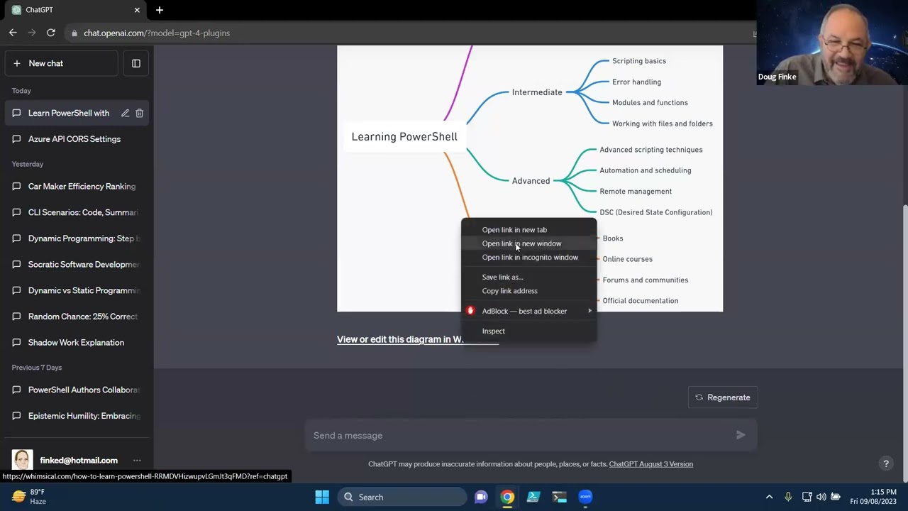 Exploring GPT-4 Code Interpretation - PDFs, AskTheCode and Whimsical Diagrams