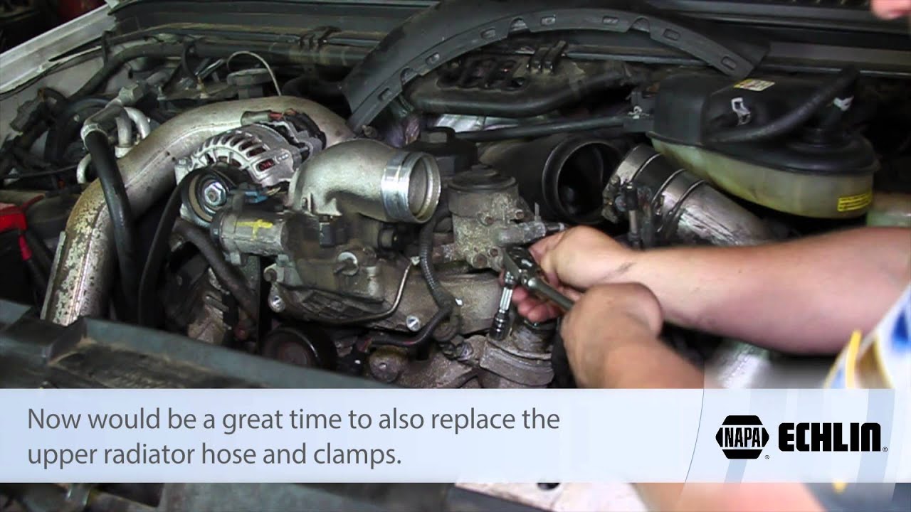 Ford 6.0 Powerstroke Thermostat Replacement