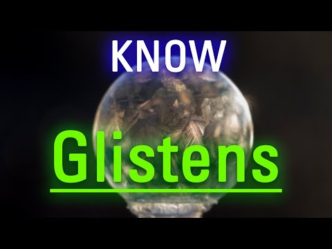 What is Glistens? | How Does Glistens Look? | How to Say Glistens in English?