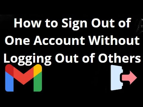 How to Sign Out of One Gmail Account Without Logging Out of Others on PC? Easy Step-by-Step Guide
