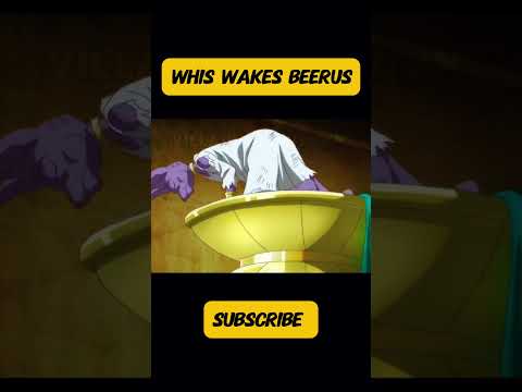 Whis Wakes Up Lord Beerus!#shorts #anime #dragonball